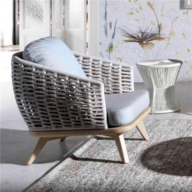 Panama Jack PJS-2401-GRY-AC-JW-315 32 x 33 x 30 in. Tulum Armchair ...