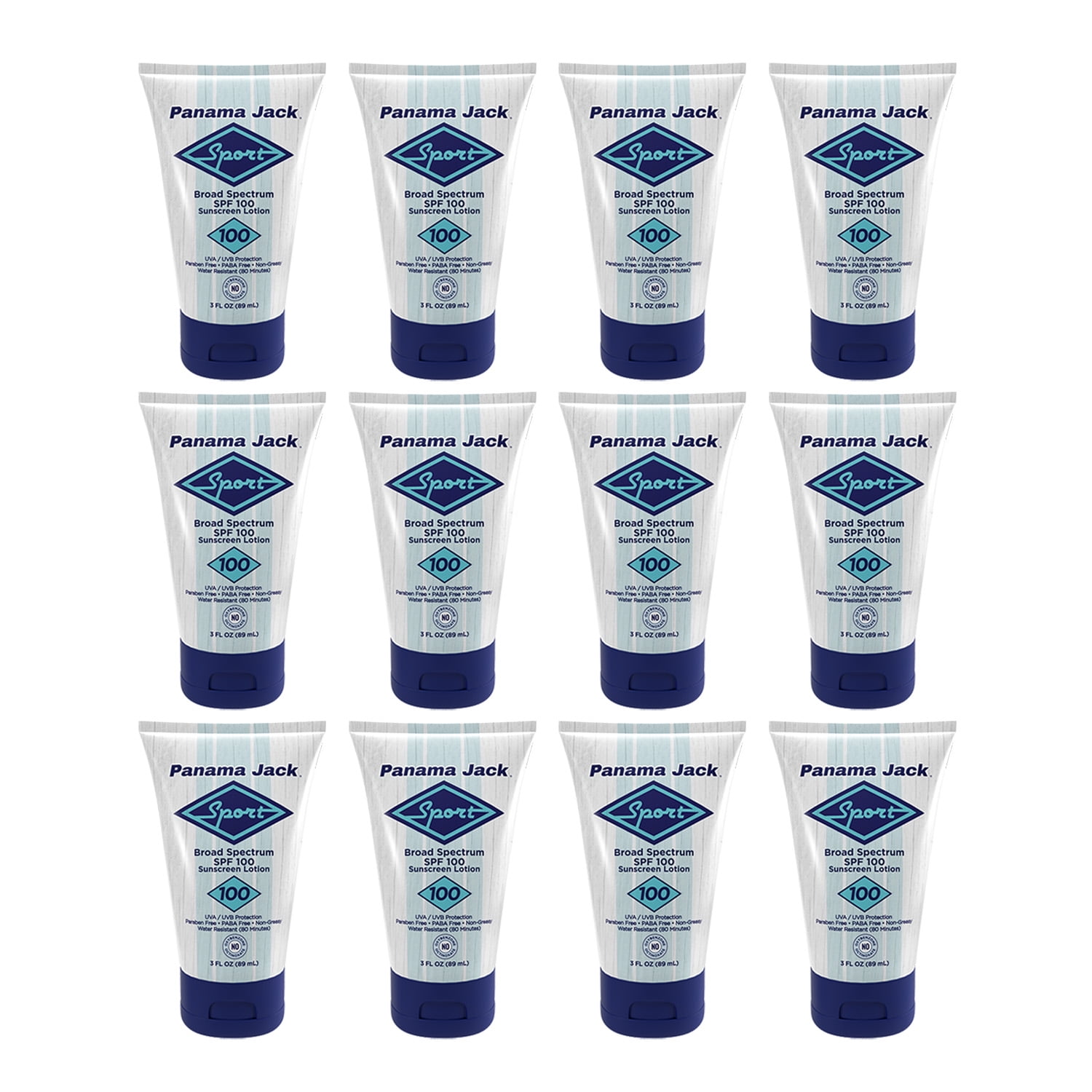 Panama Jack Sport Sunscreen Lotion - SPF 100, Broad Spectrum UVA/UVB ...