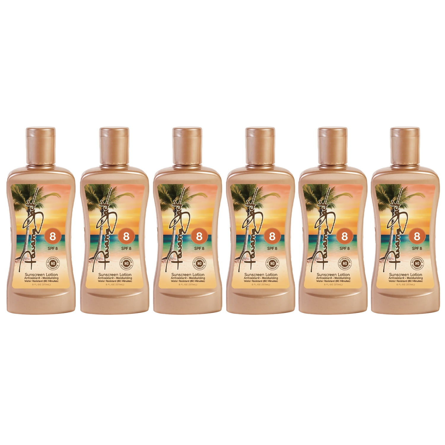 Panama Jack Sunscreen Tanning Lotion - SPF 8, PABA, Paraben, Gluten ...