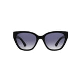 Panama Jack x Foster Grant Black Cat-Eye Women's Polarized Sunglasses ...