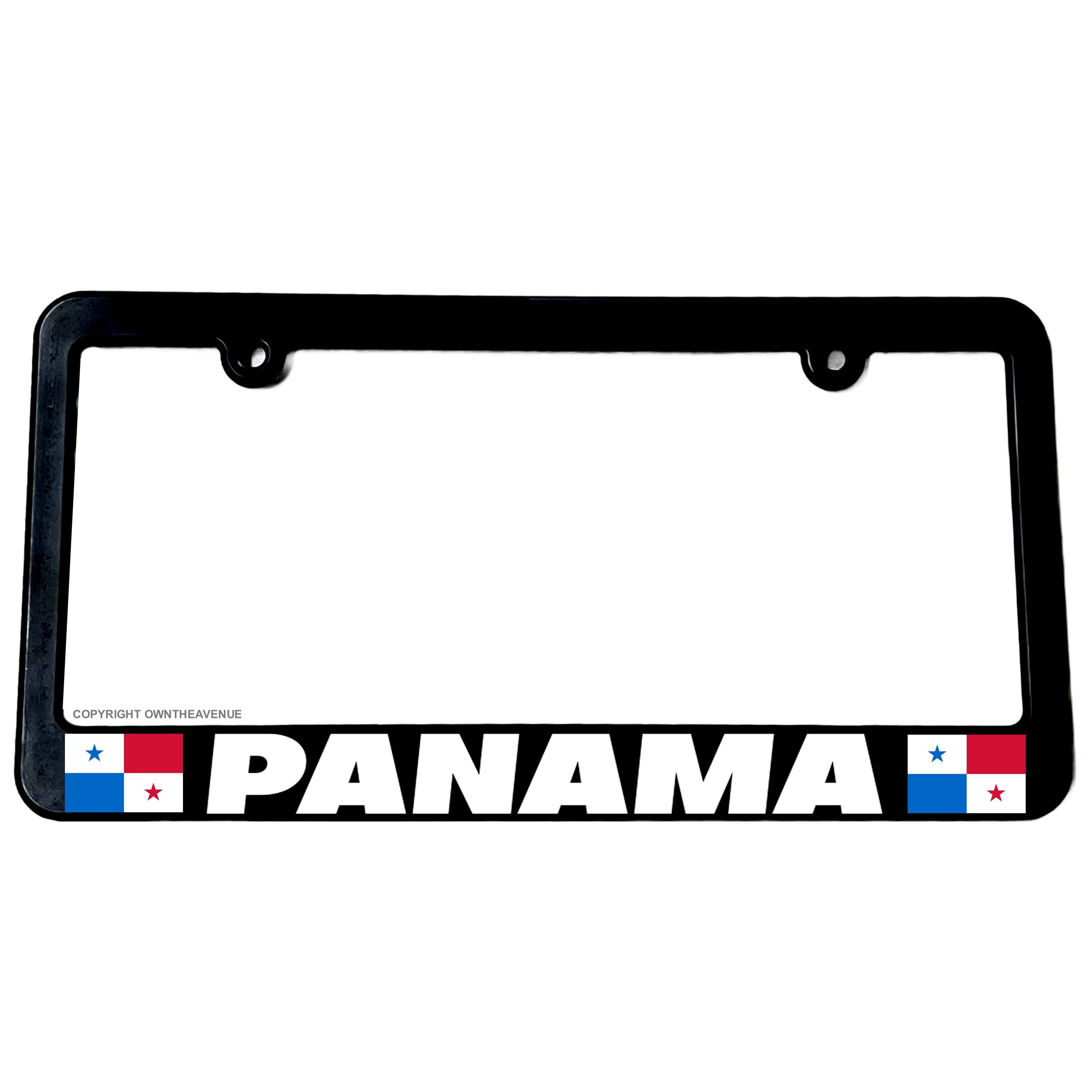 Panama World Country Flag Car Truck Auto License Plate Frame - Walmart.com