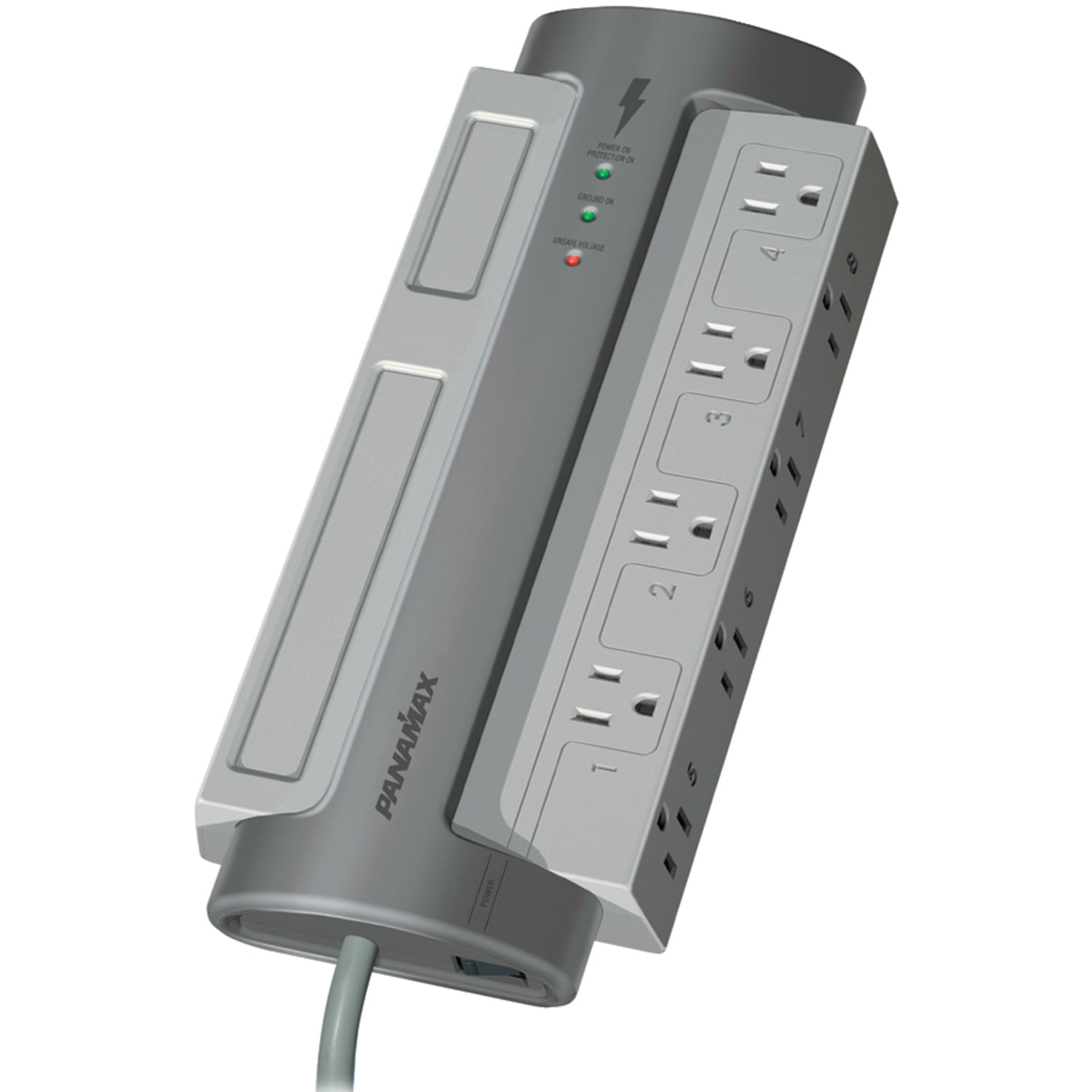 Panamax Power Supply Home Theater 8-Outlet MAX M8-EX Surge Protector ...