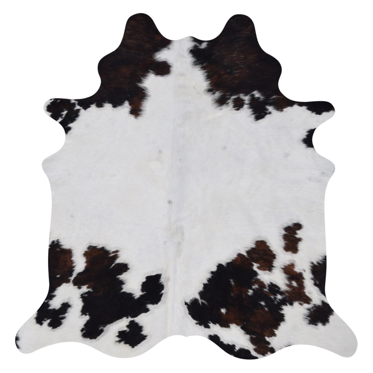 Panamerican Logix Real Cowhide Rug Salt&Pepper Tricolor - 6' x 7 ...