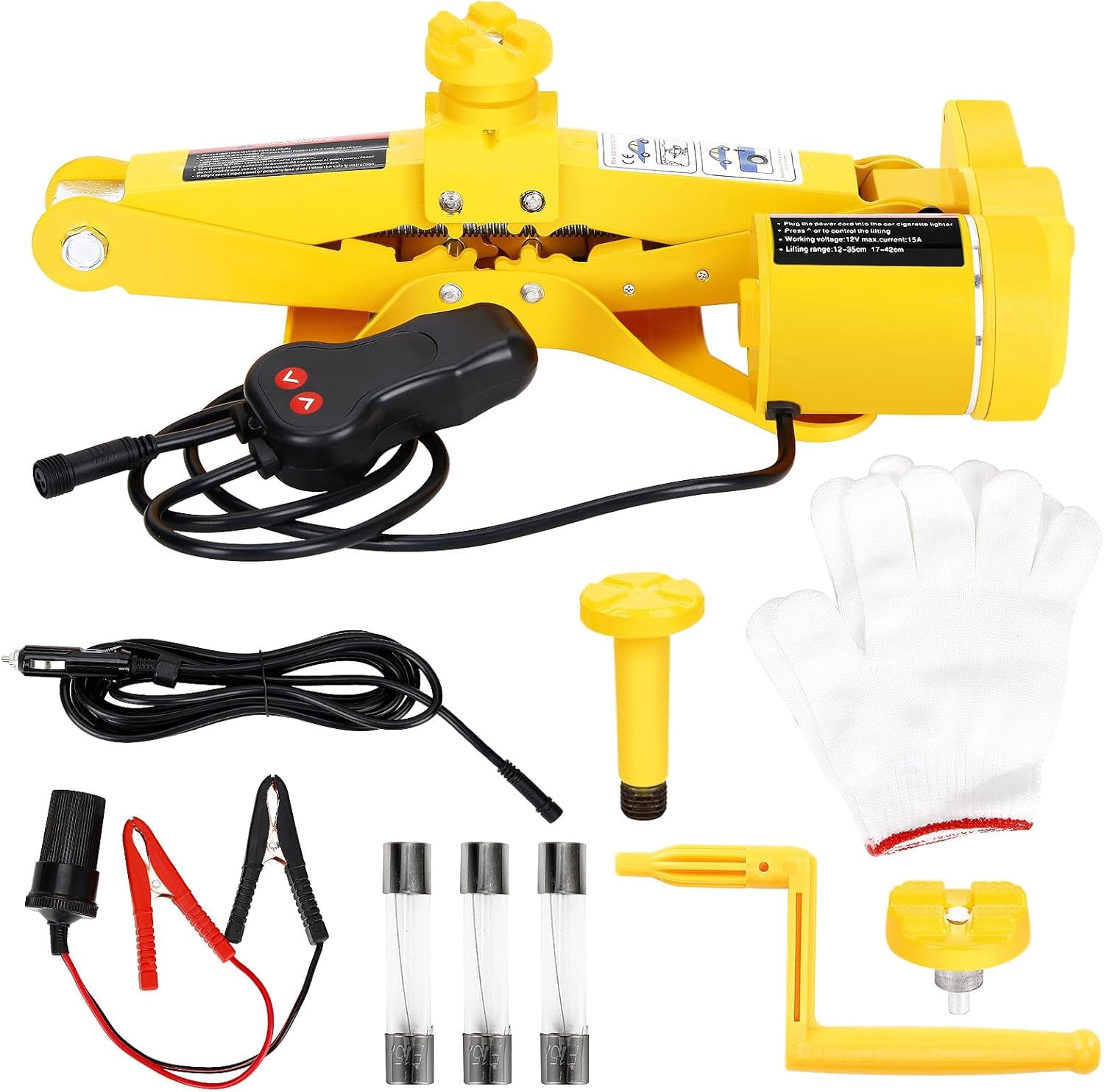 Panana 3 Ton Electric Car Jack Floor Jack Automatic DC 12V Electric ...