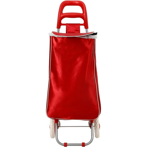 Panana Shopping Truck Folding Grocery Bag 2 Wheels Foldable Cart Hand ...