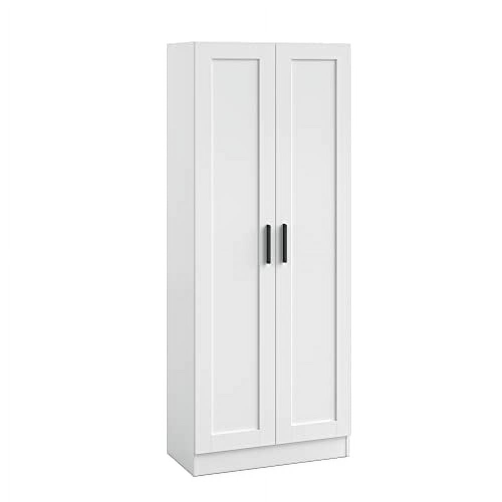 Panana Wooden Storage Cabinet, Narrow Pantry Cabinets Free Standing ...