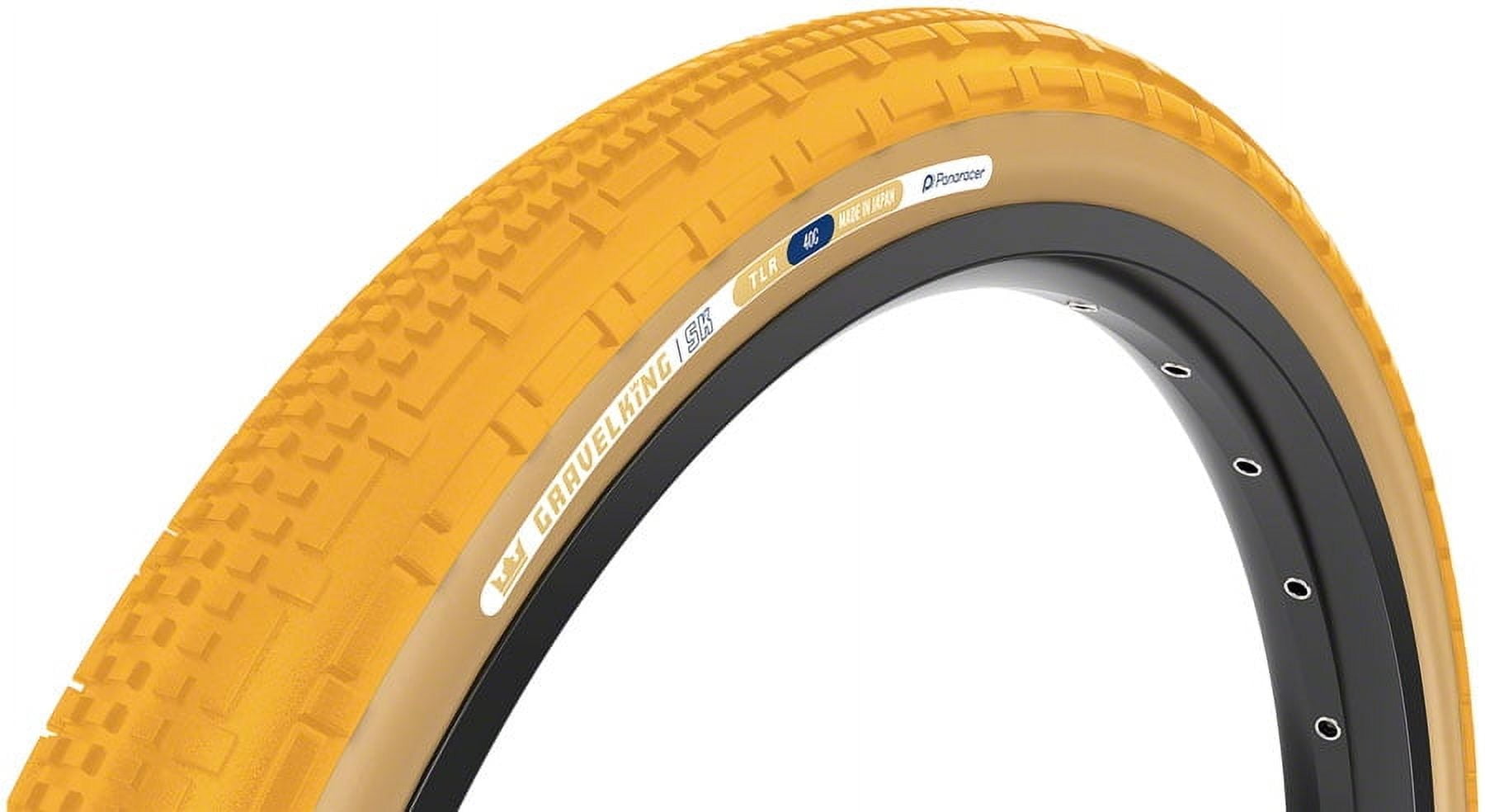 Panaracer GravelKing SK Tire - 700 x 45, Tubeless, Folding, Honey ...