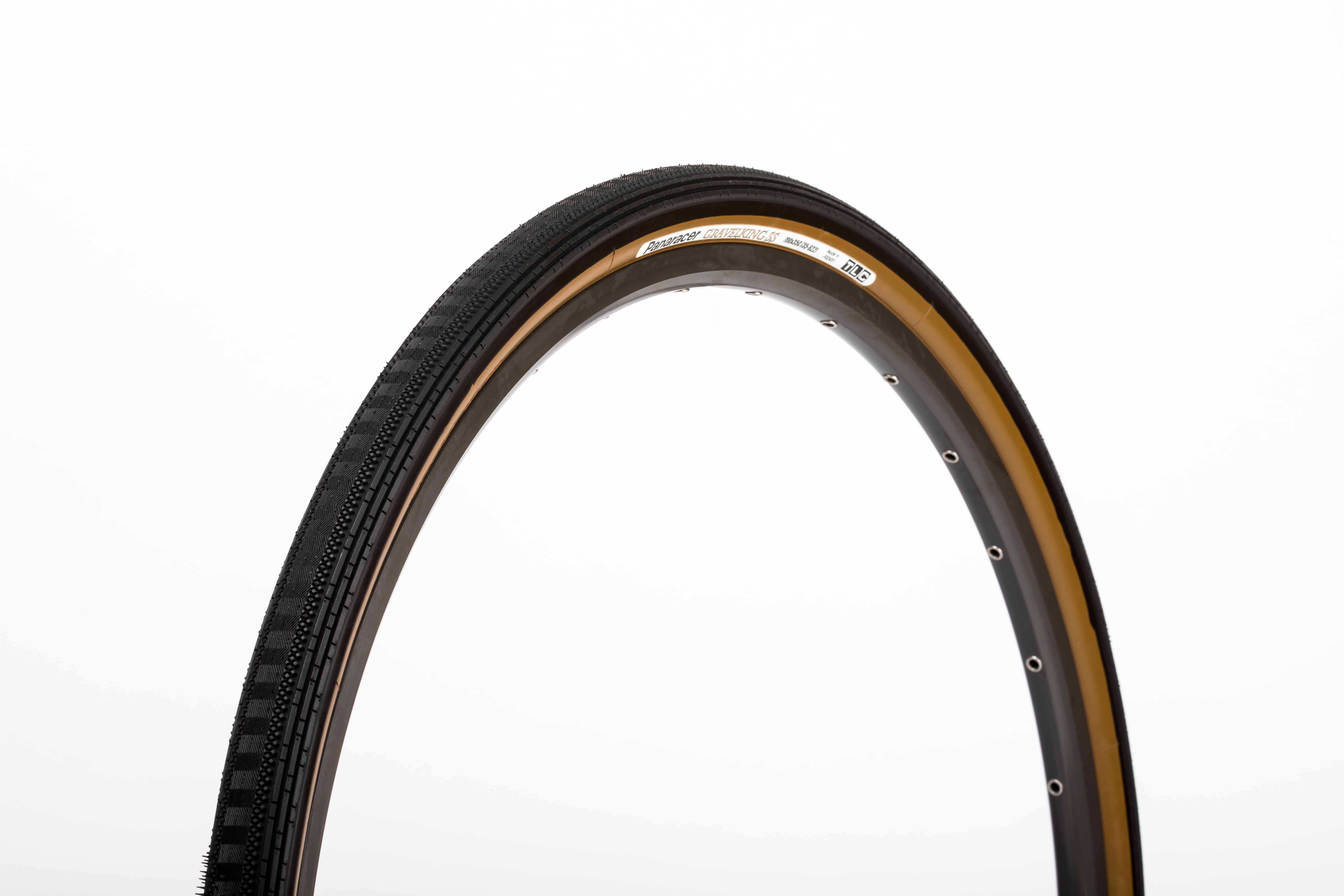 Panaracer GravelKing SS Folding Gravel Tires 700 x 38, Black/Brown ...