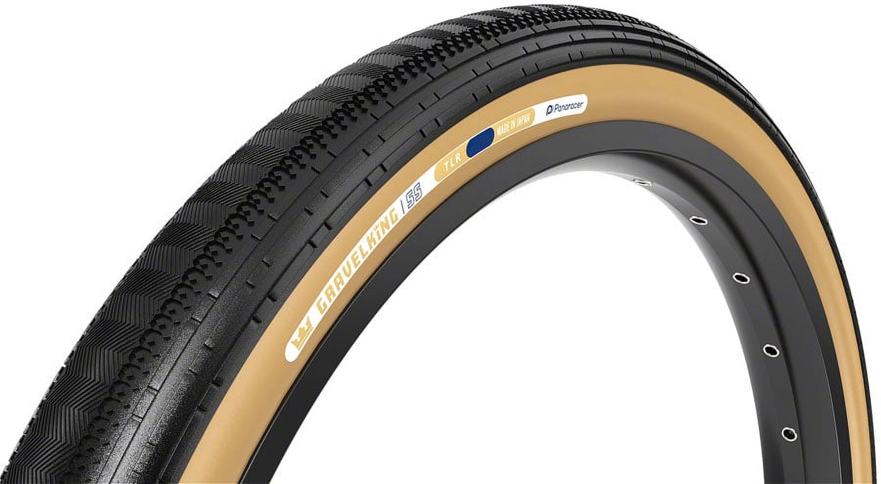 Panaracer GravelKing SS Tire, 700x30, TLC, Black/Brown - Walmart.com