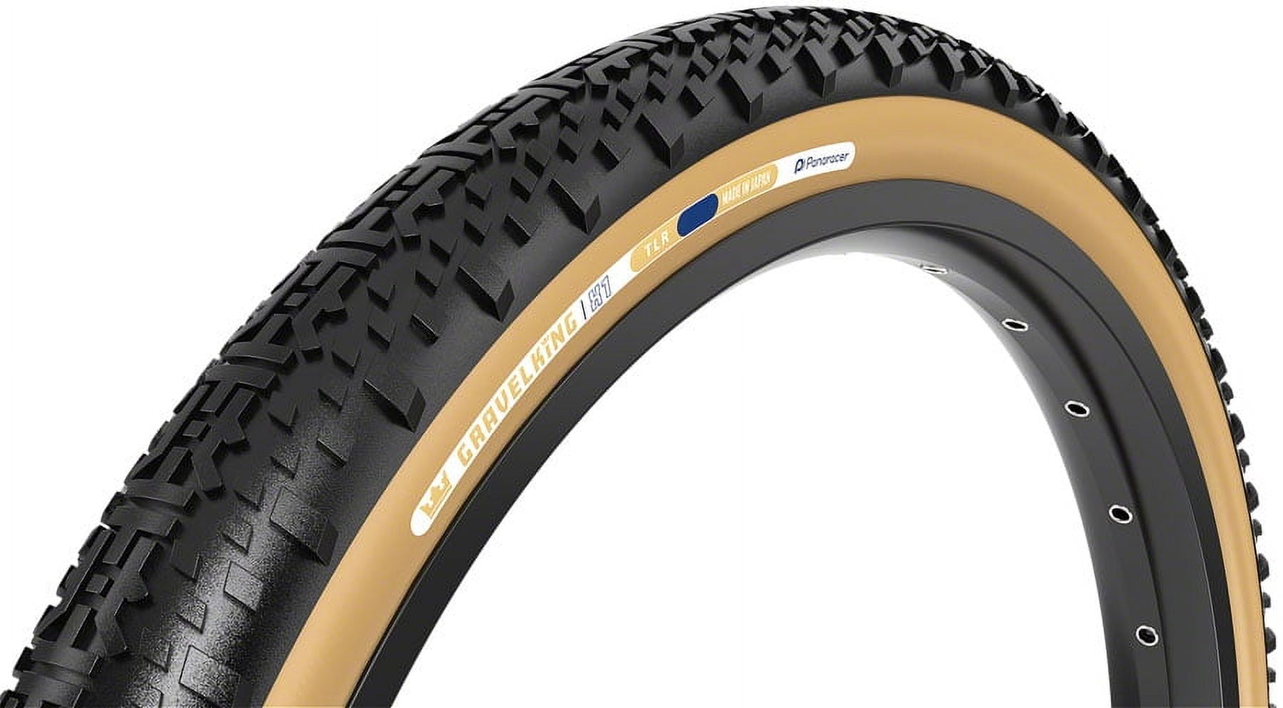 Panaracer GravelKing X1 Tire - 700 x 55, Tubeless, Folding, Black/Brown ...