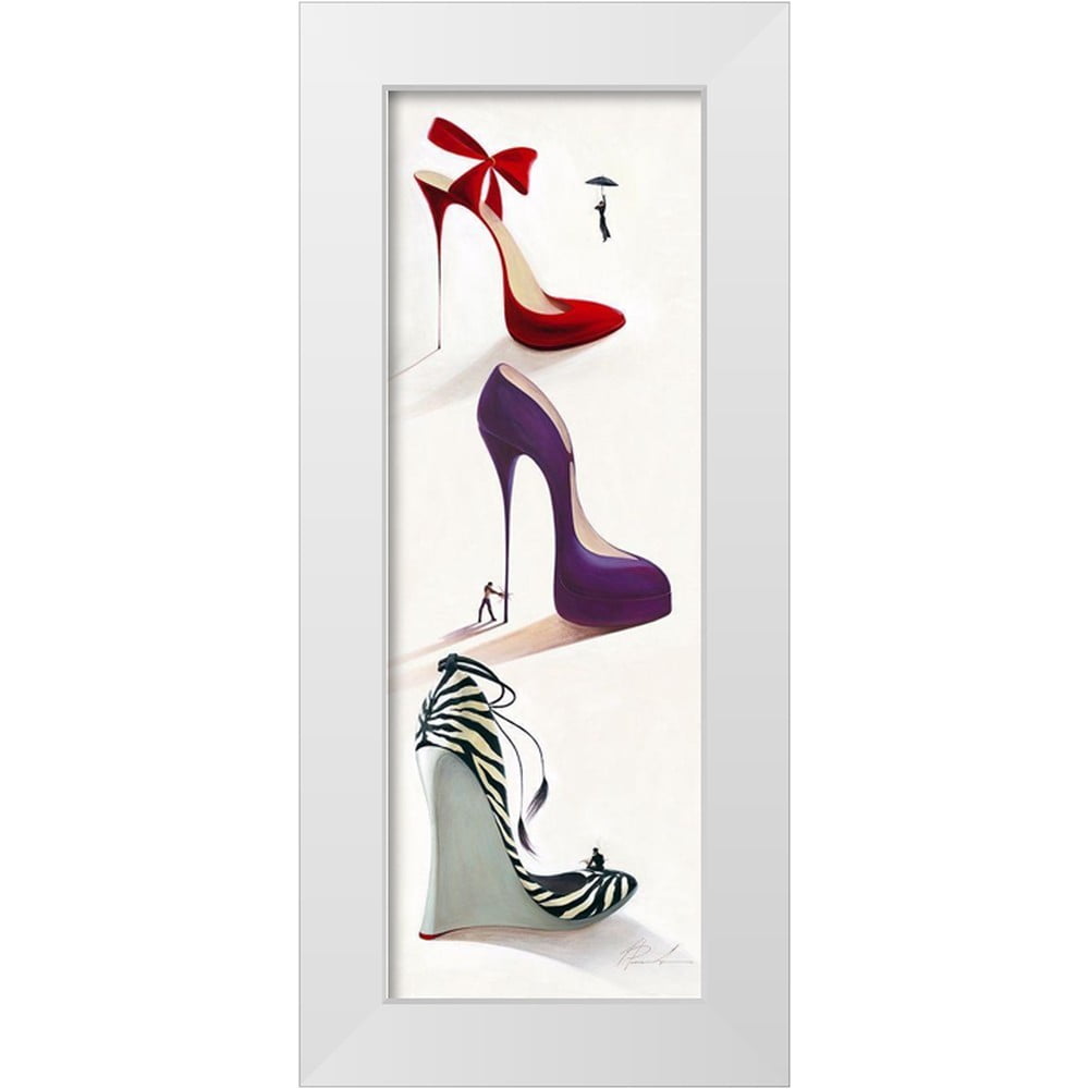 Panasenko, Inna 11x24 White Modern Wood Framed Museum Art Print Titled ...
