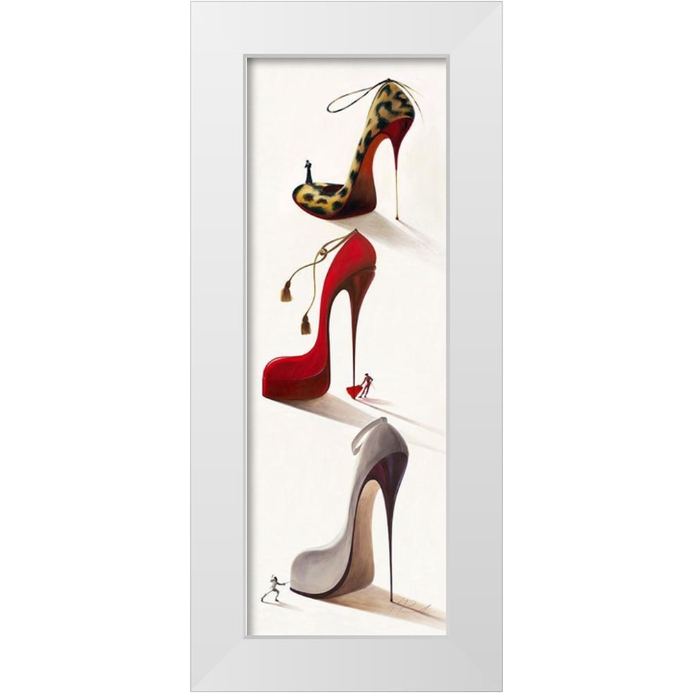 Panasenko, Inna 14x32 White Modern Wood Framed Museum Art Print Titled ...