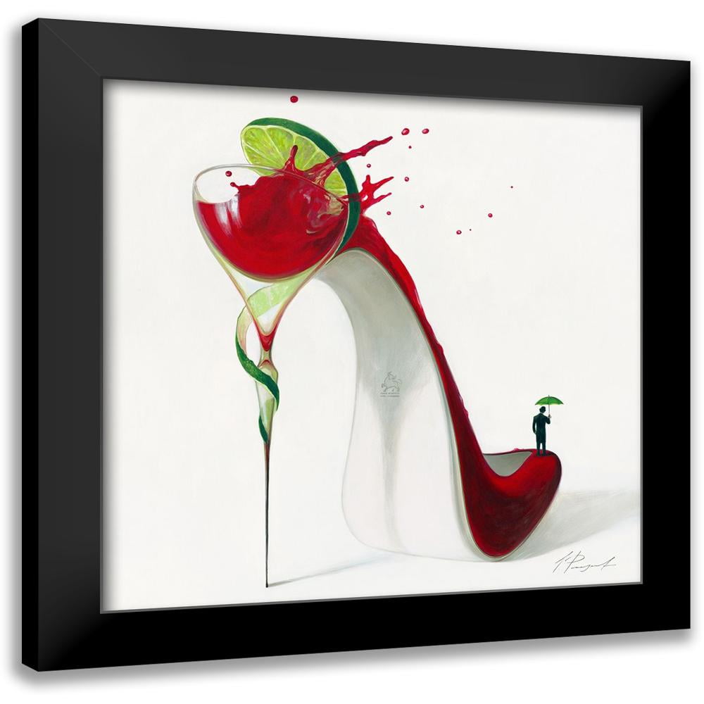 Panasenko, Inna 15x15 Black Modern Framed Museum Art Print Titled ...