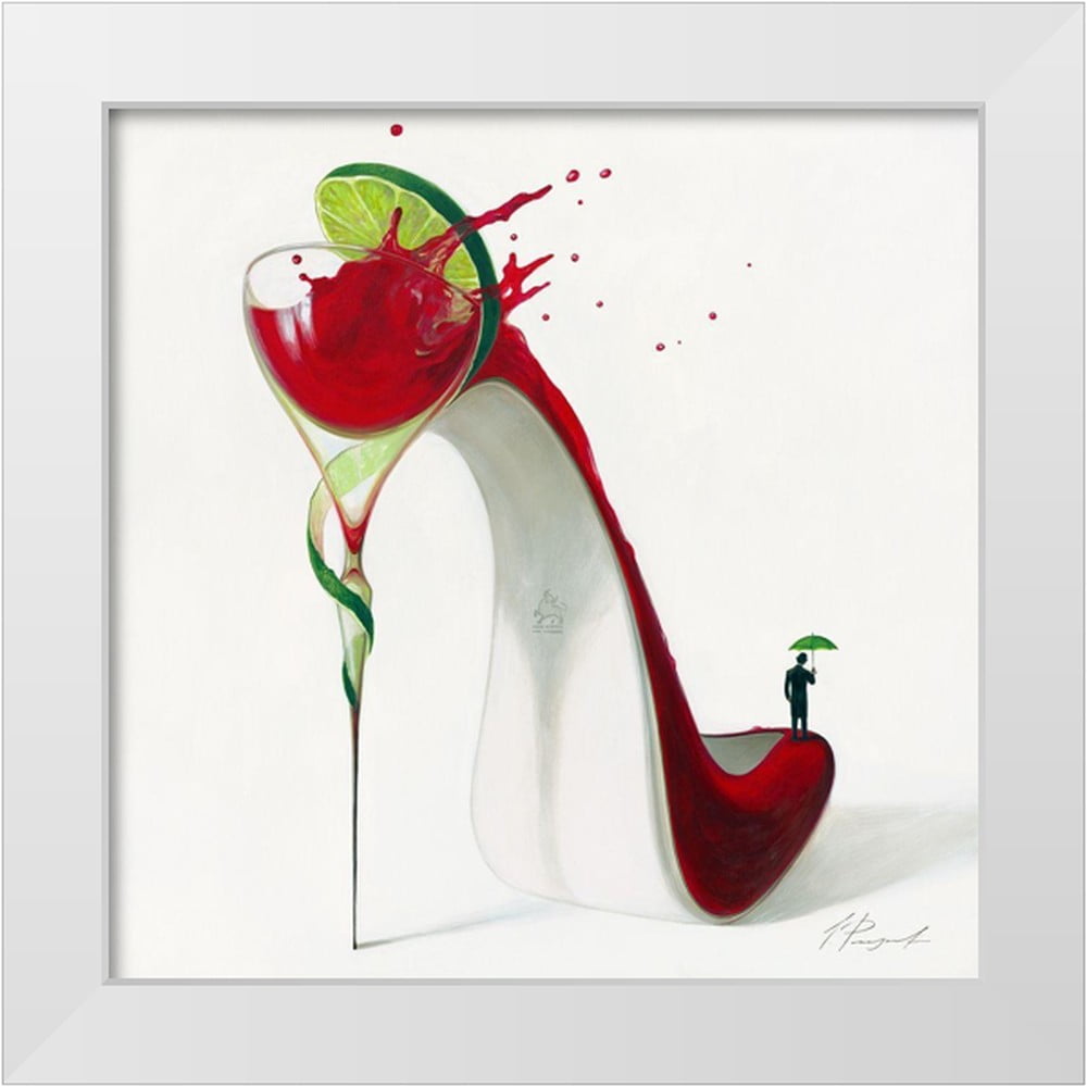 Panasenko, Inna 15x15 White Modern Wood Framed Museum Art Print Titled ...