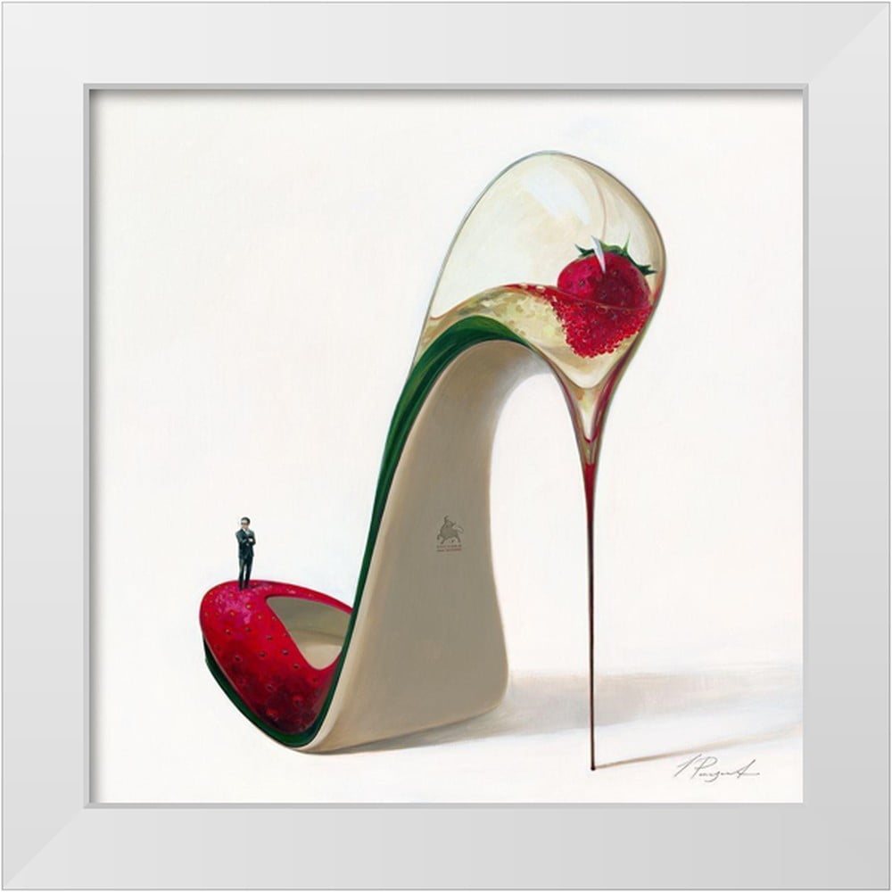 Panasenko, Inna 15x15 White Modern Wood Framed Museum Art Print Titled ...