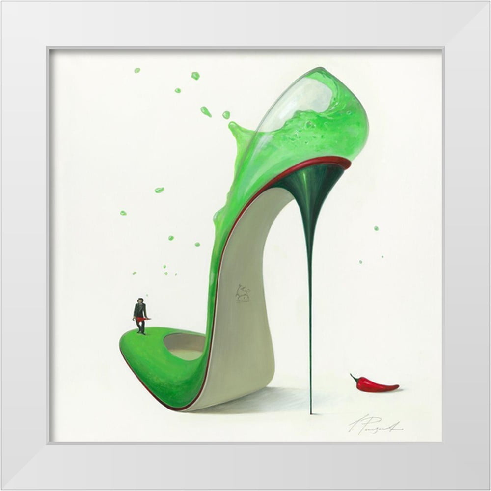 Panasenko, Inna 15x15 White Modern Wood Framed Museum Art Print Titled ...