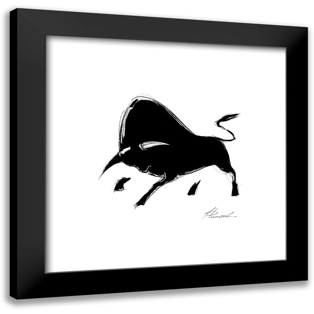Panasenko, Inna 20x20 Black Modern Framed Museum Art Print Titled - La ...
