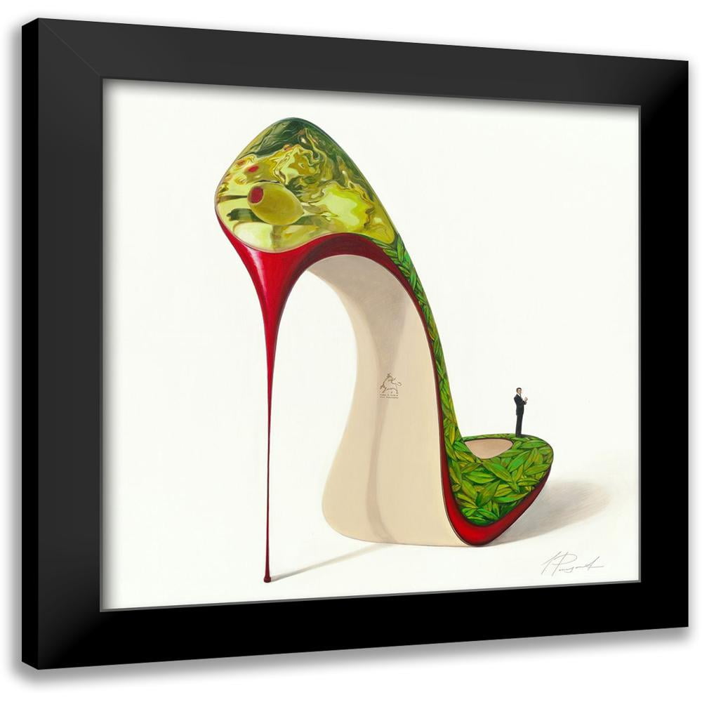 Panasenko, Inna 20x20 Black Modern Framed Museum Art Print Titled ...