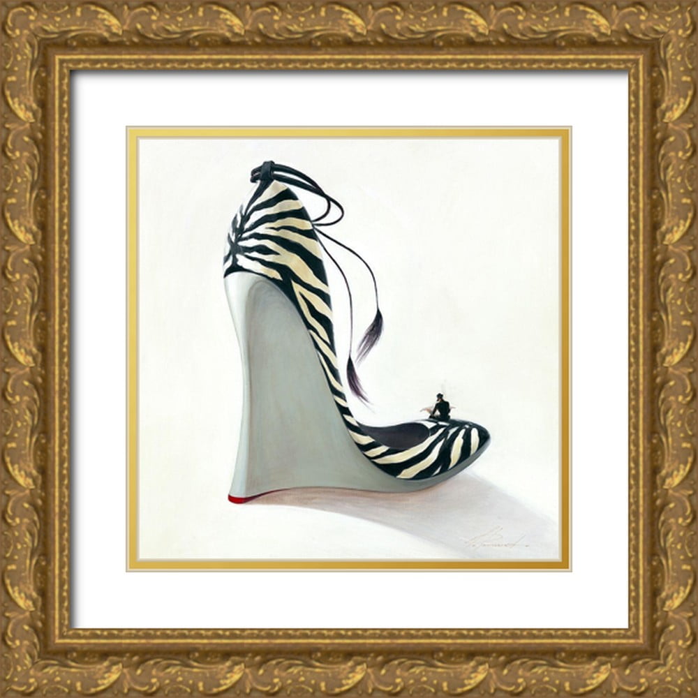 Panasenko, Inna 20x20 Gold Ornate Wood Framed with Double Matting ...