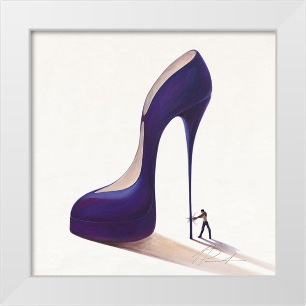 Panasenko, Inna 20x20 White Modern Wood Framed Museum Art Print Titled ...