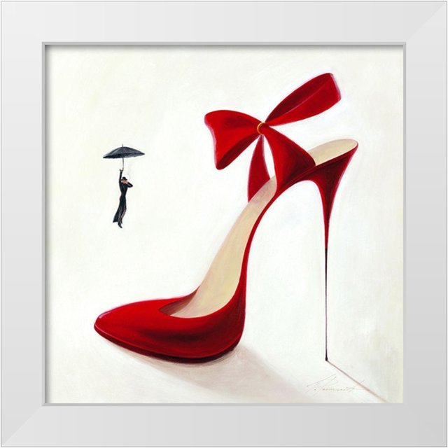 Panasenko, Inna 20x20 White Modern Wood Framed Museum Art Print Titled ...