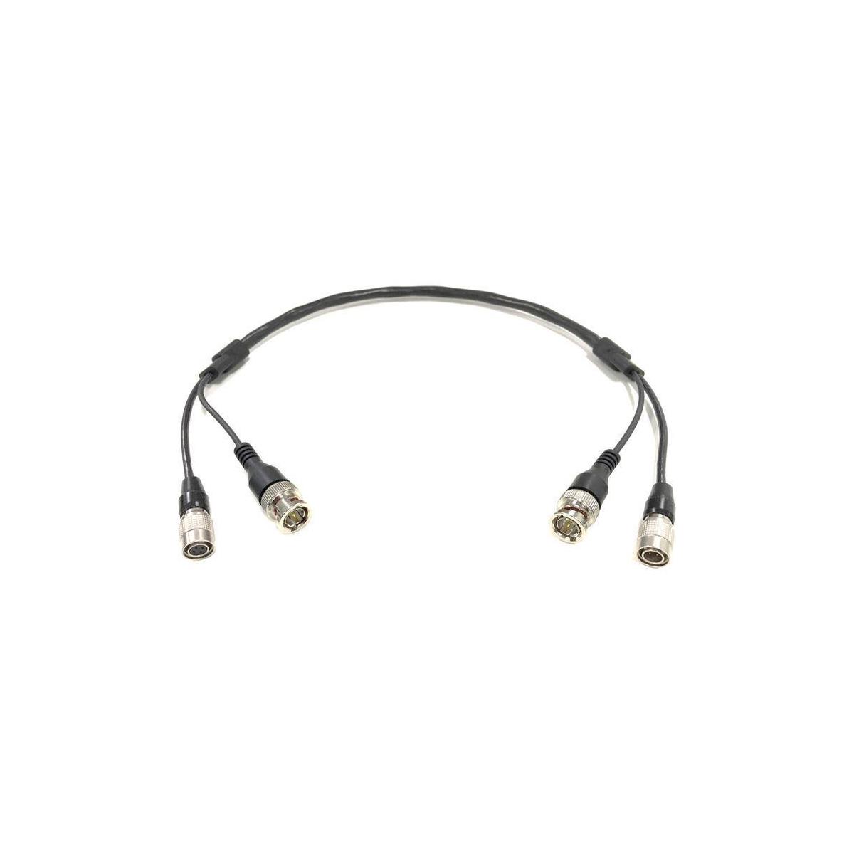 Panasonic 20" BNC & 4-Pin Hirose to BNC & 4-Pin Hirose Viewfinder Cable ...
