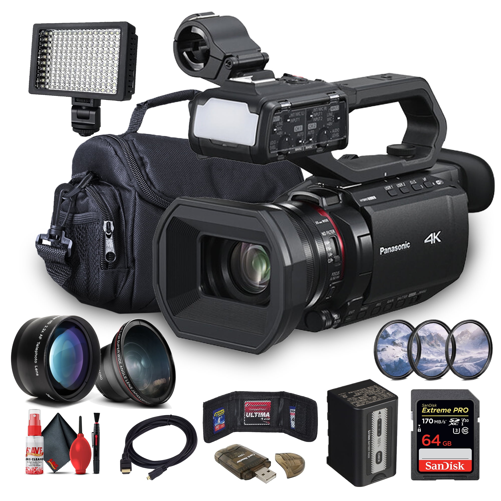 Panasonic AG-CX20 4K Mobile Camcorder with Rich Connectivity (AG-CX20 ...