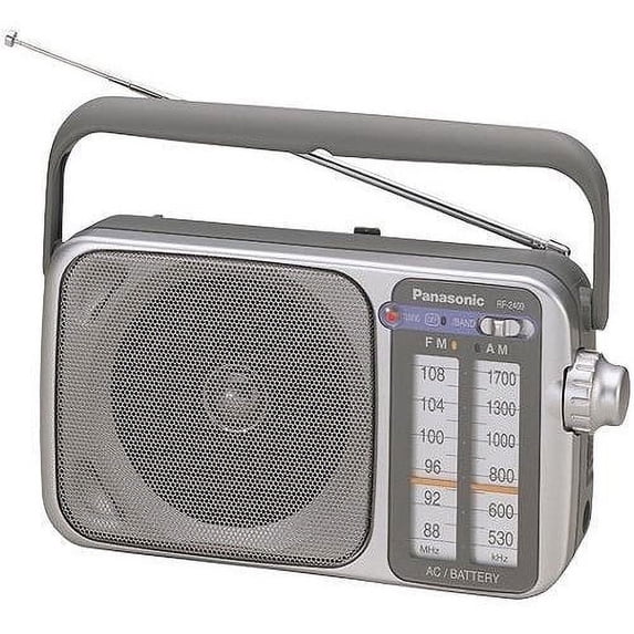 Panasonic All in One Compact Design Portable AM/FM Radio with Built-in ...