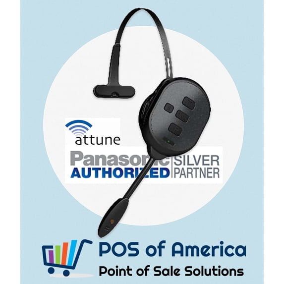 Panasonic Attune 458P (WX-CH458P) All-In-One Wireless Headset - Walmart.com