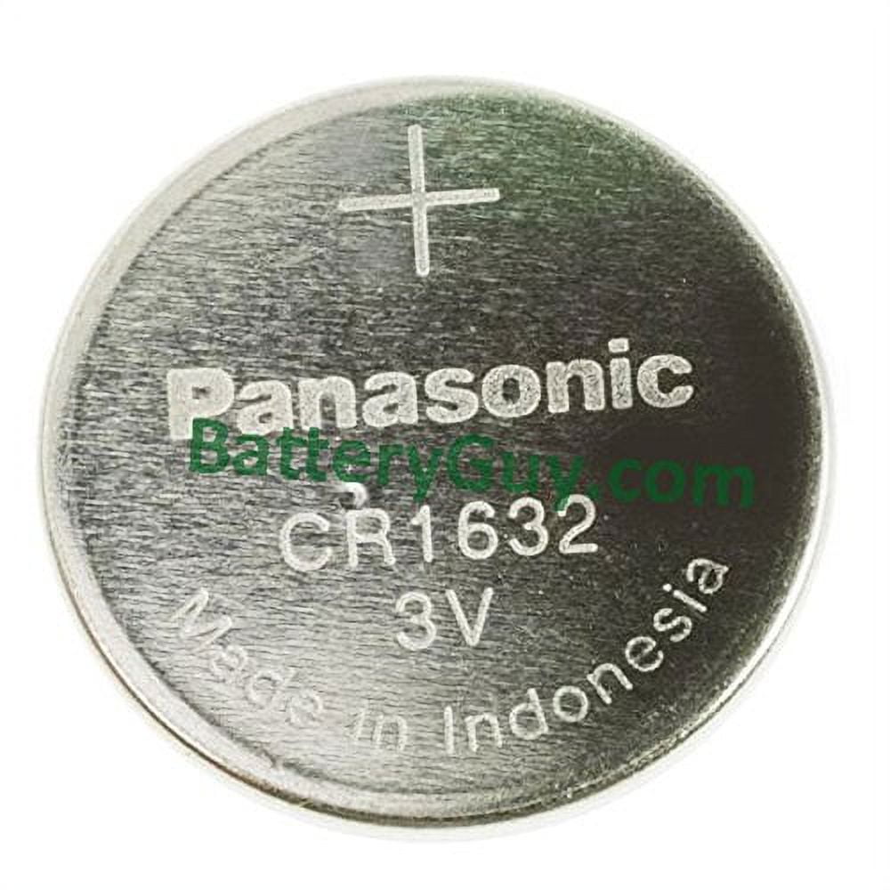 Panasonic Battery CR1632 3V 3 Volt Lithium Coin Size Battery - Walmart ...
