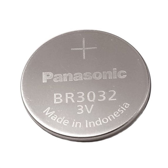Panasonic Lithium Button Cell BR3032 3V Battery Pack of 3 High Energy ...