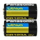 Panasonic CR123A 3V Photo Lithium Batteries, Long Lasting, 1550mAh Capacity - Walmart Business ...