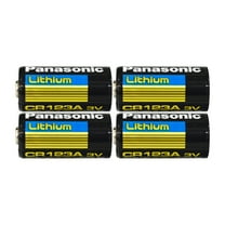 Panasonic CR123A 3V Lithium Battery, 1550mAh Capacity, Flashlight and Camera Use - Walmart.com