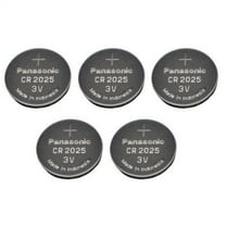 Panasonic CR2025 3V Lithium Coin Battery, High Energy, Reliable, 165mAh Capacity, Pack of 4 ...