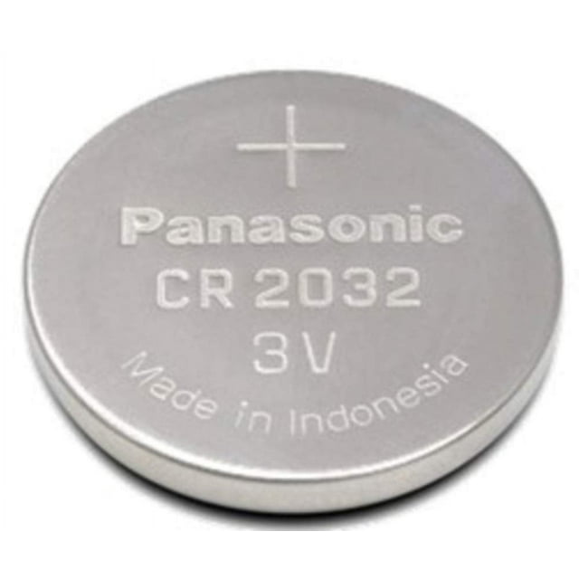 Panasonic CR2032 Battery, Lithium High Energy, 3 Volts, 230 Mah, Coin ...