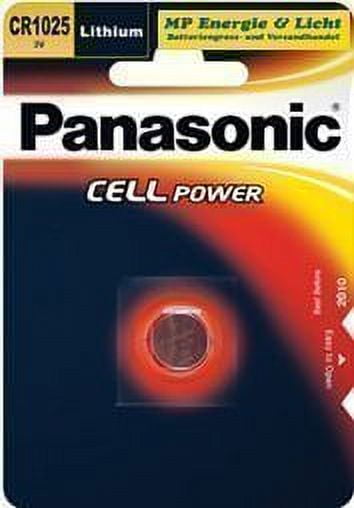 Panasonic Coin Cell Battery CR1025 3V Lithium Replace DL1025 BR1025 ...