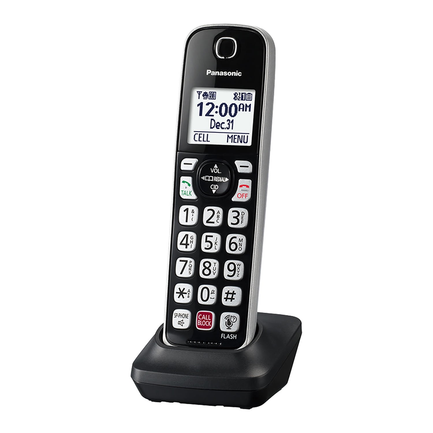 Panasonic Cordless Phone Accessory Handset for Panasonic KX-TGD86x ...