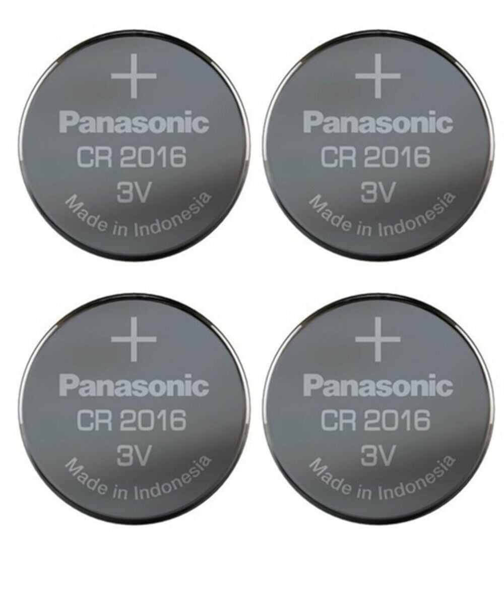 Panasonic Cr-2016 Lithium Coin Battery - 4 Pack - Walmart.com