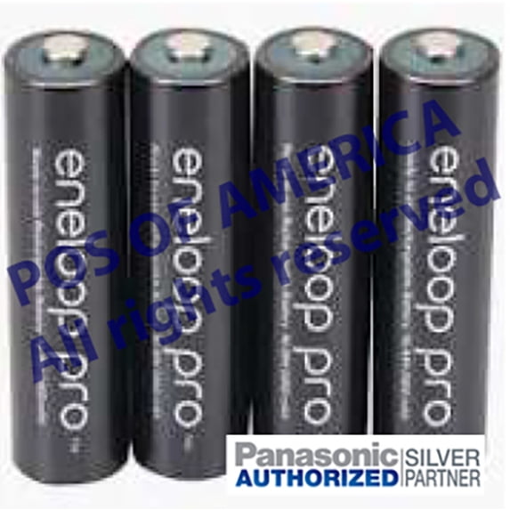 Panasonic Eneloop Pro AA Rechargeable Batteries – 4-Pack Model: WAS ...