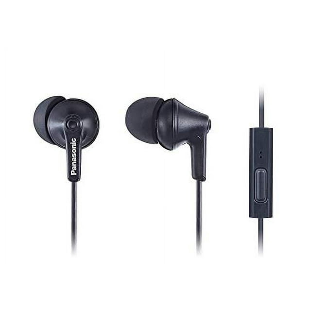 Panasonic ErgoFit Earbud Headphones with Microphone and Call Controller ...