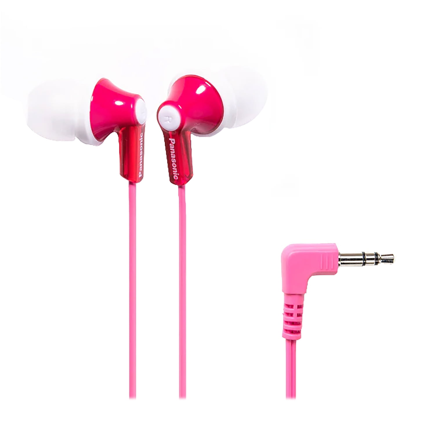 Panasonic ErgoFit Earphones, Neodymium Drivers, (Pink), RP-HJE120-PPT ...