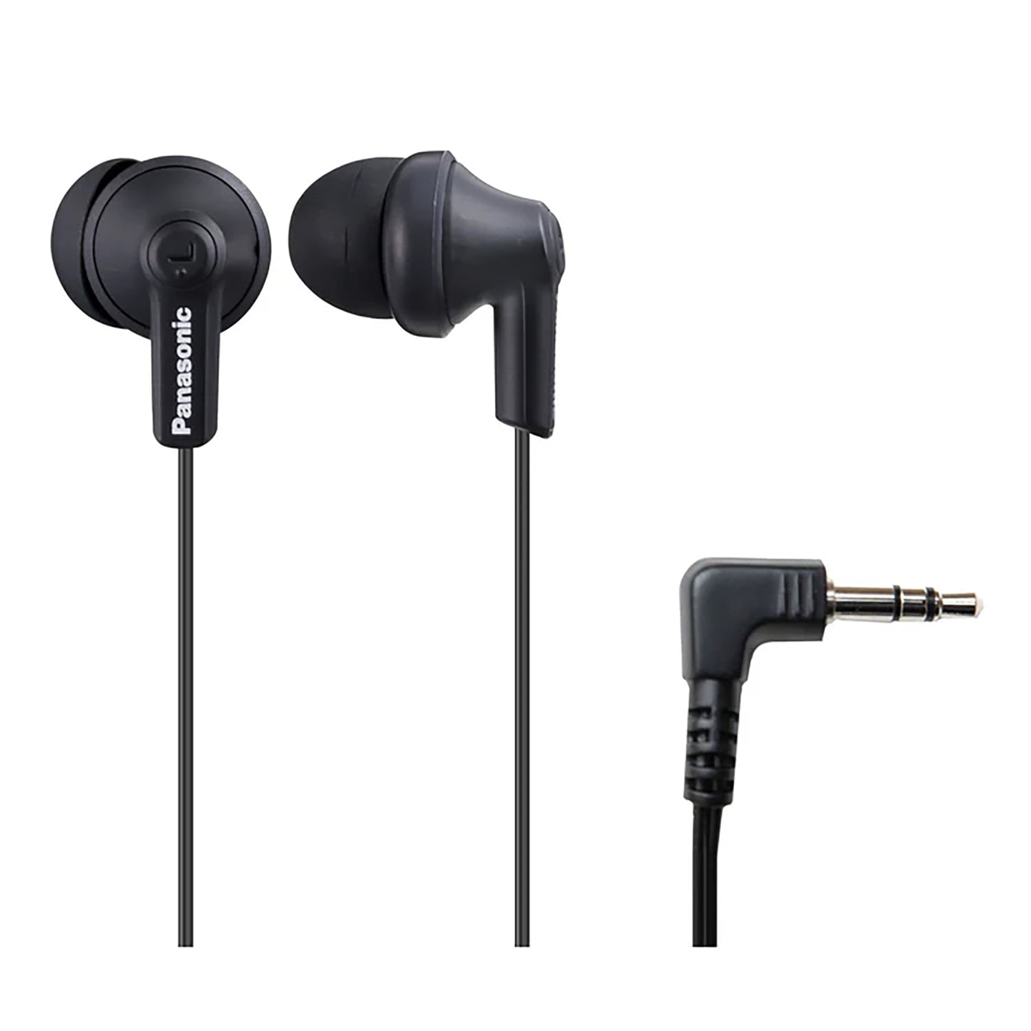 Panasonic ErgoFit Earphones, Neodymium Drivers, RP-HJE120 (Matte Black ...