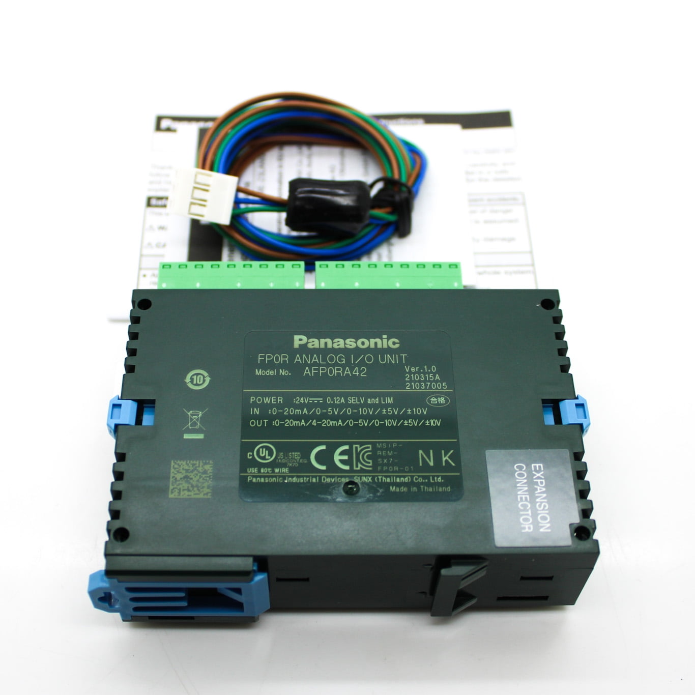 Panasonic FP0R Analog I/O Module AFP0RA42 - Walmart.com