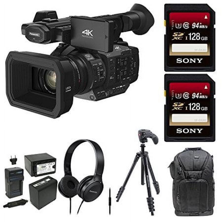 Panasonic HC:X1 4K Ultra HD Professional Camcorder Bundle - Walmart.com