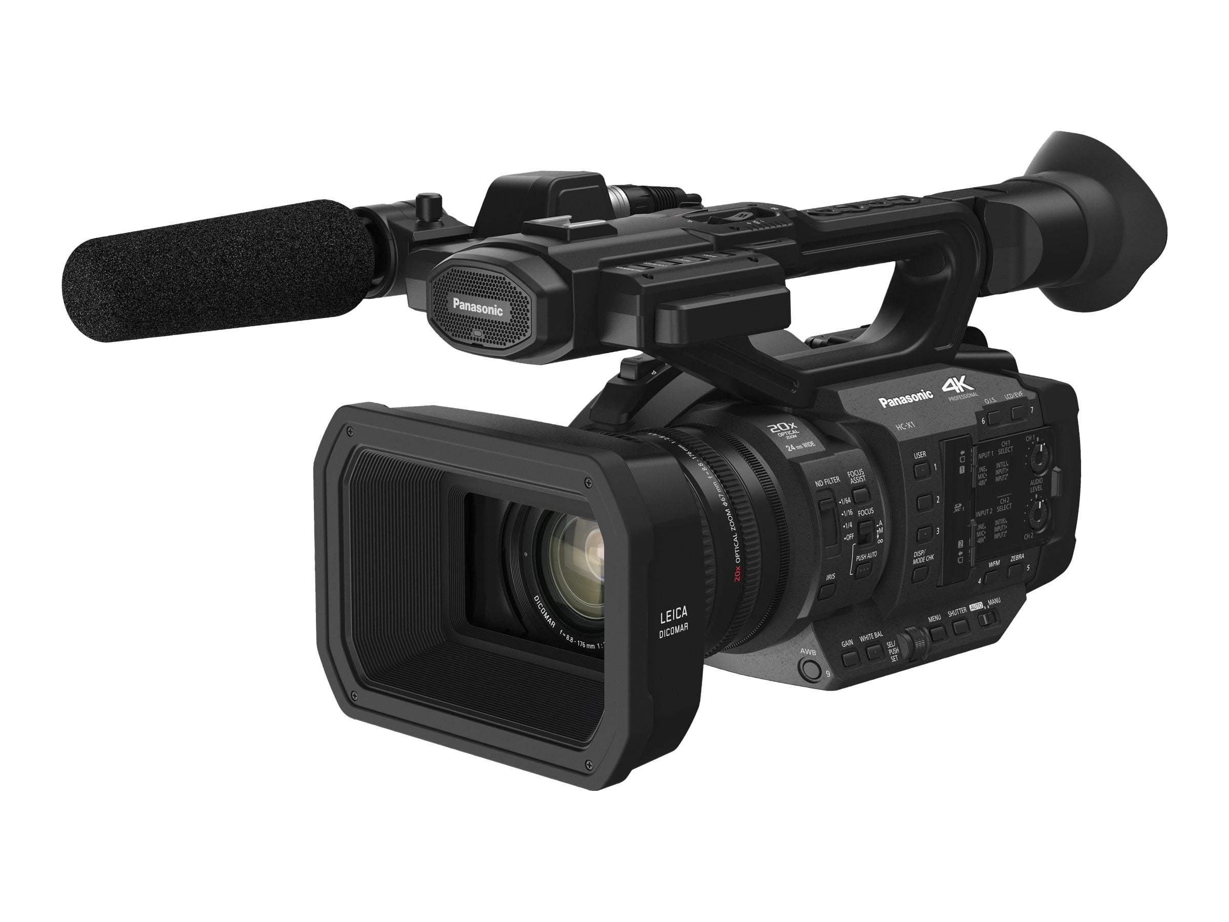 Panasonic HC-X1 4K Ultra HD Professional Camcorder - Walmart.com