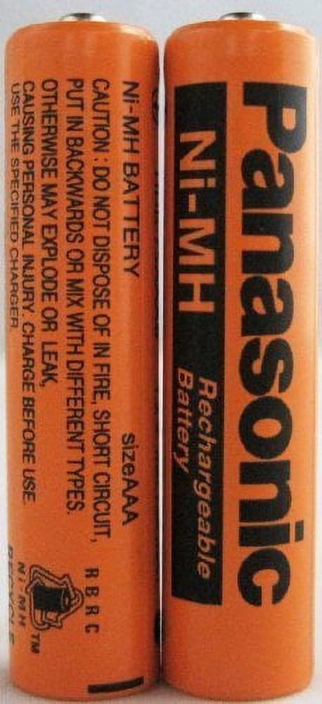 Panasonic Rechargeable AAA Batteries for Cordless Phones, 700mAh Pack ...