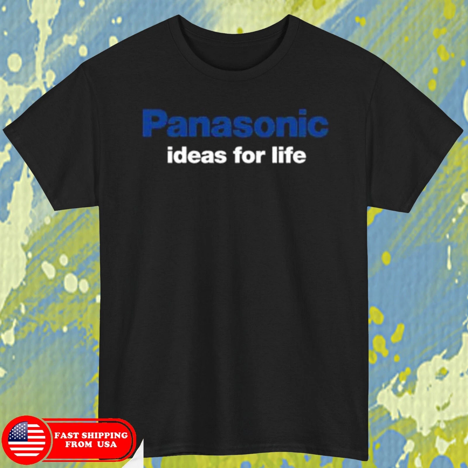 Panasonic Ideas for Life Logo size L tshirt - Walmart.com