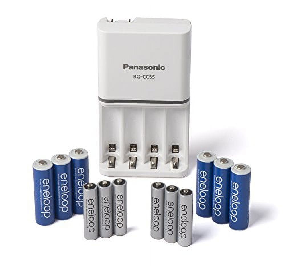 Panasonic K-KJ55MBS66A eneloop Power Pack; 6AA, 6AAA, and Advanced ...