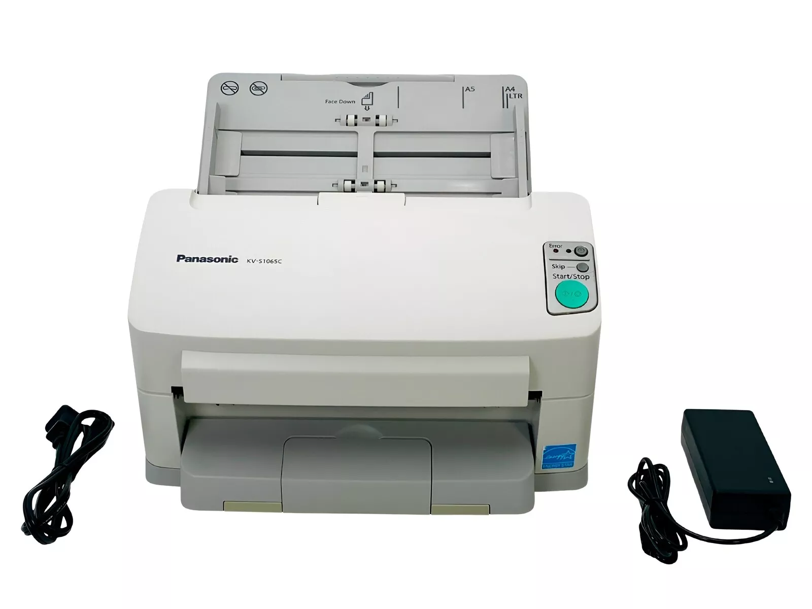 Pre-Owned Panasonic KV-S1065C High Speed Duplex Color Sheetfed Document ...