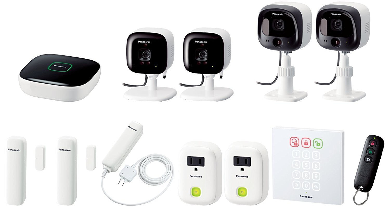 Panasonic KX-HN6090W Complete Smart Home Monitoring System Security ...